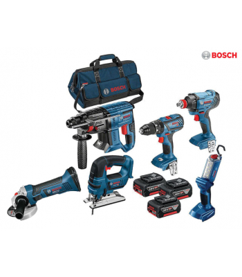 Bosch Dynamic Series 6 Piece Kit 18V 3 x 4.0ah Li-ion - Code ...