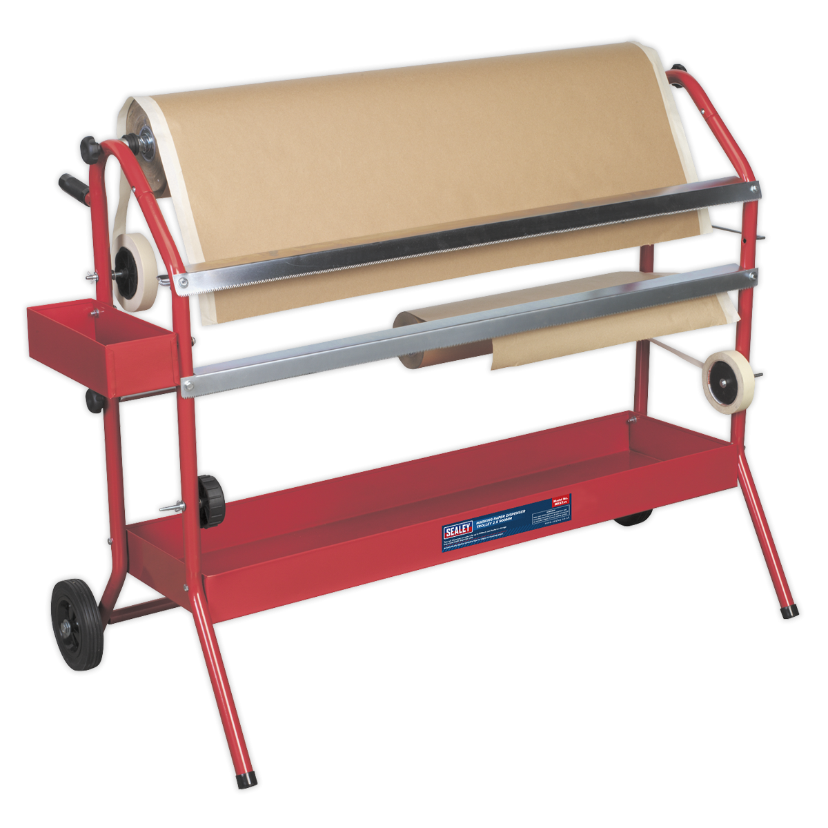 Sealey MK67 Masking Paper Dispenser 2 x 900mm Trolley » Product