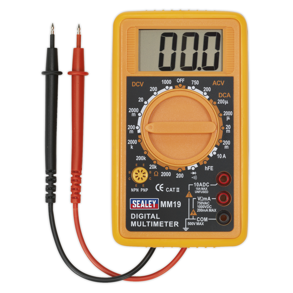 Sealey MM19 Digital Multimeter 7 Function » Product