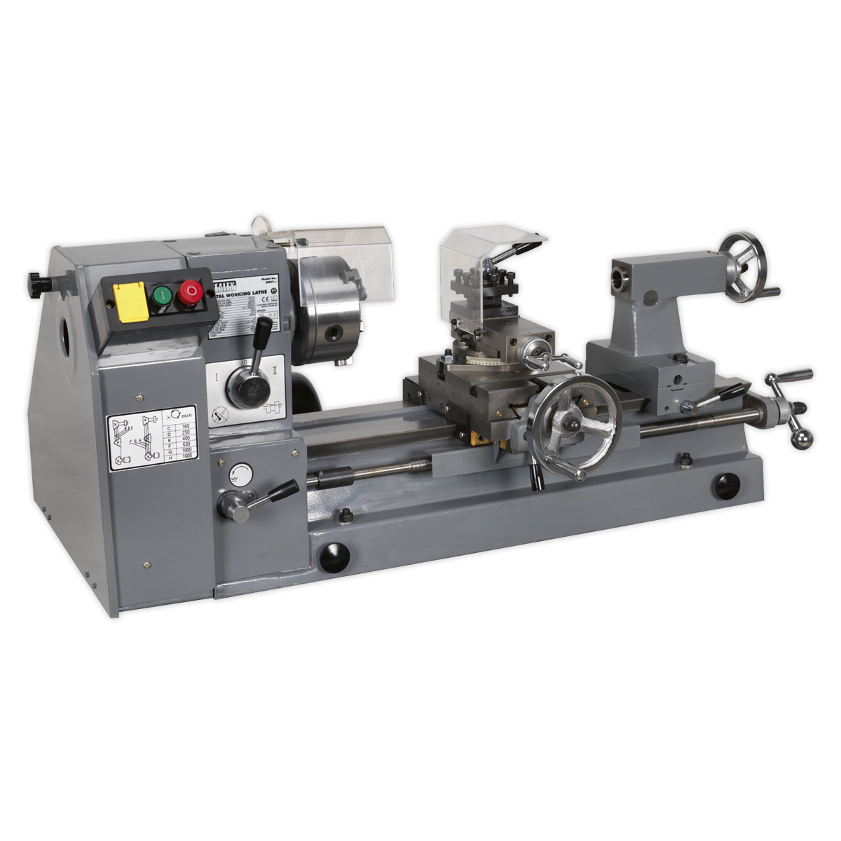 Sealey SM27 Metalworking Lathe 500mm Between Centres » Product