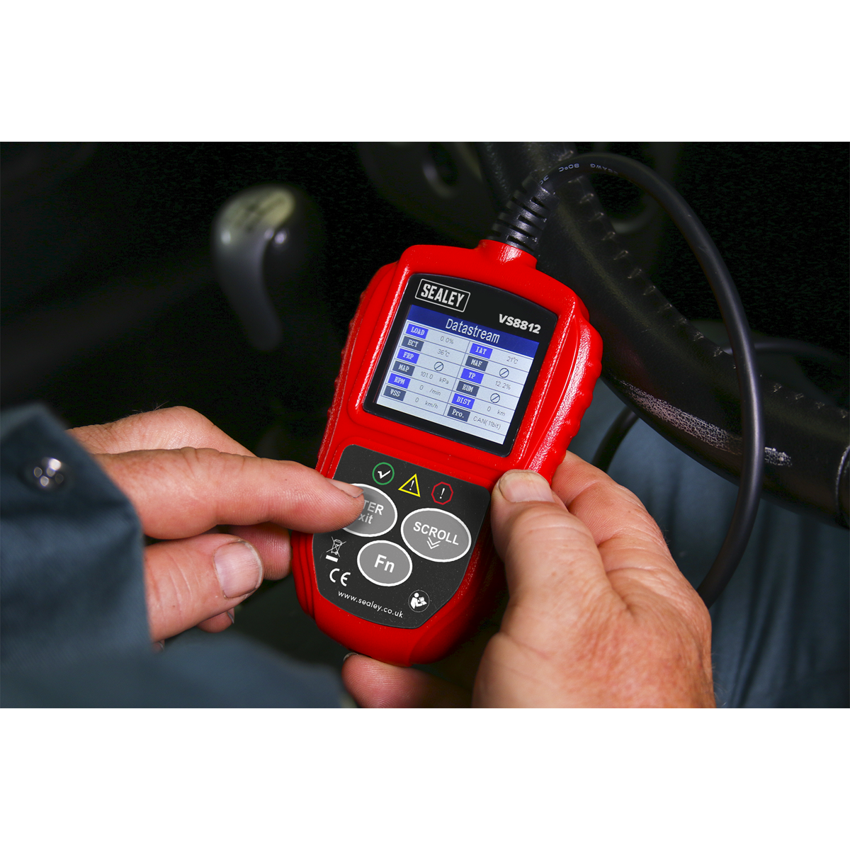 Sealey VS8812 EOBD Code Reader - Live Data » Product