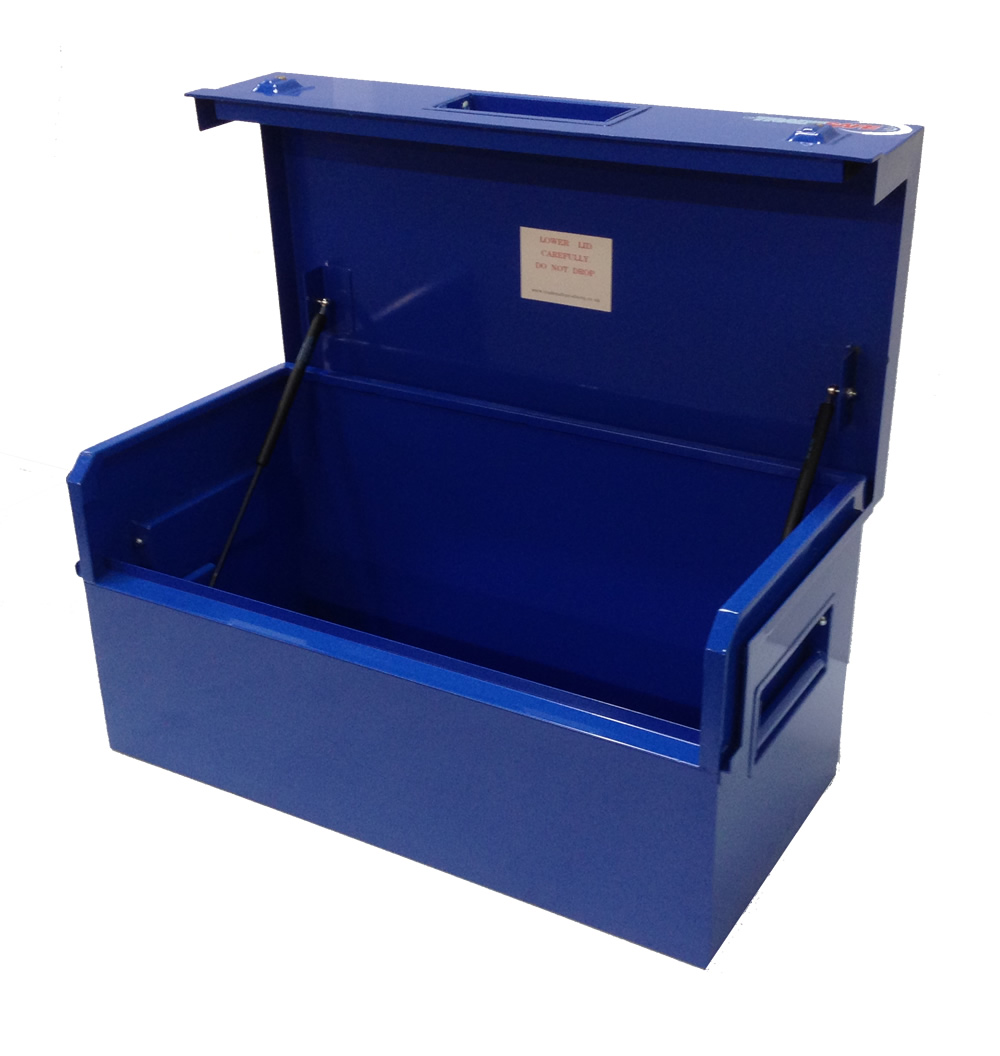 TradeSafe TS 200 Small Vanbox with Hydraulic Arms - Blue » Product