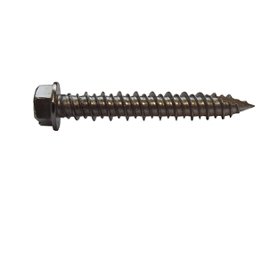 Evolution A4 Stainless Steel Masonry Screws - Hex Head Range (PER 100 ...